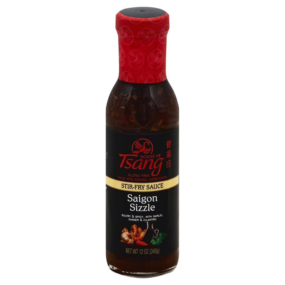 House Of Tsang Saigon Sizzle Stir-Fry Sauce, 12 oz (Pack of 6 ...