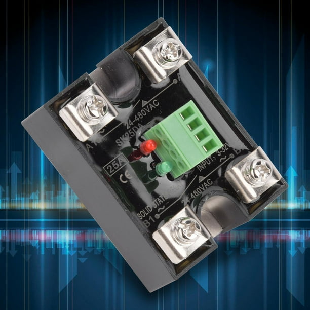 3-32VDC Solid State Relay DC Controlled AC Dual DC Control Dual AC DC Control AC Relay ...
