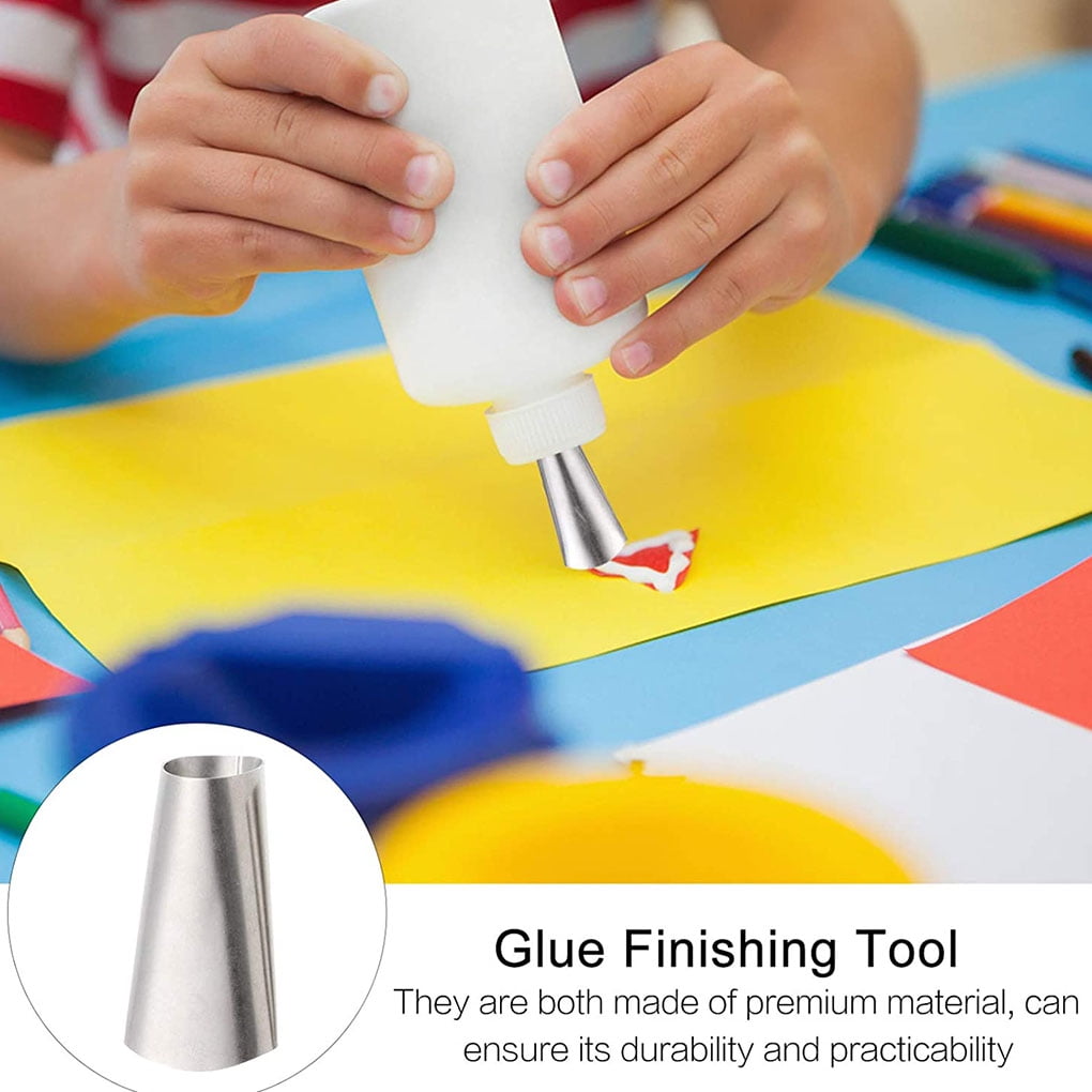 Buy 14 Pieces Stainless Caulk Finisher Nozzles Extension Tips ...