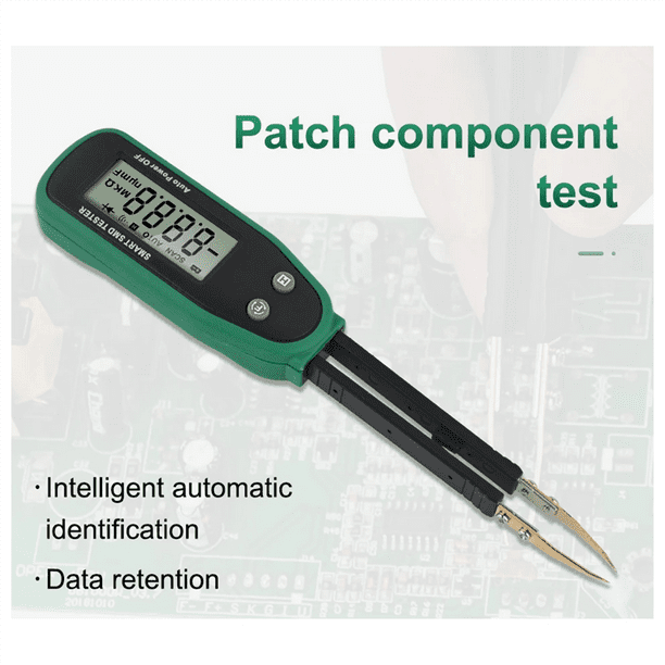 Smart SMD Tester Multimeter Auto Range Capacitance Resistance Diode ...