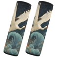 2 Car Seat Belt Covers S Size 6.5*6.5 Inches Car Seat Belt Shoulder Pad ...