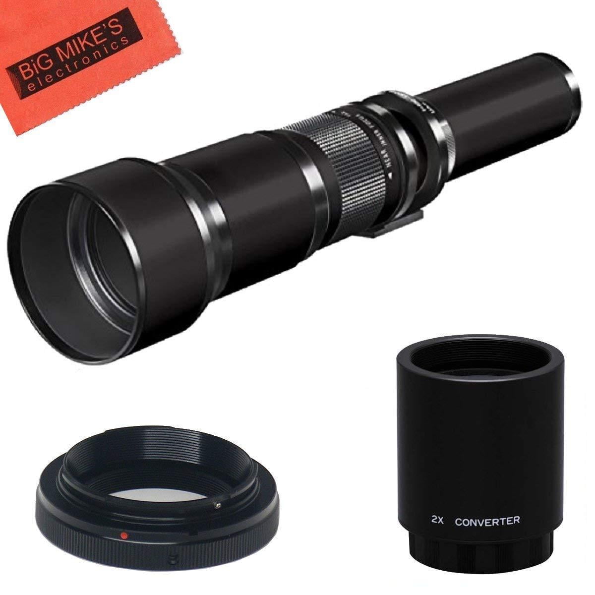 Long-Range 650mm-2600mm f/8 Manual Telephoto Zoom Lens for Nikon SLR ...