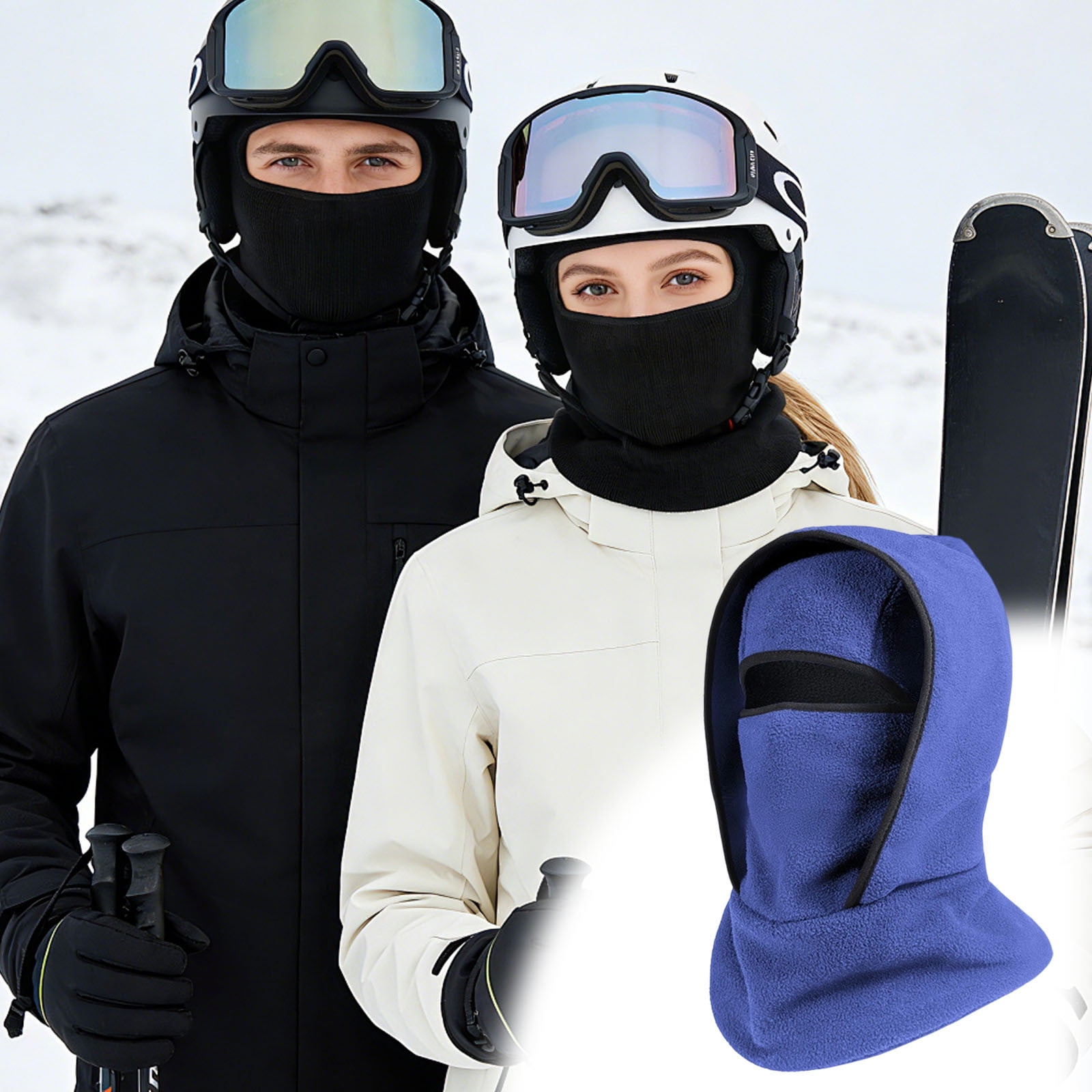 Click here for Egnmcr Winter Face Mask With Neck Integrated Headb... prices
