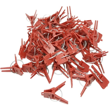 HHHC Germination Trays -1 Bag Grafting Clip Flexible Rust-Free Plastic ...