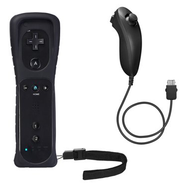 TekDeals New Wireless Game Controller - Wii Remote with Nunchuck ...
