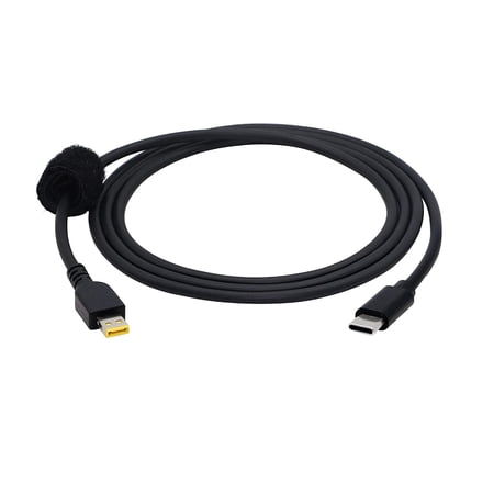 4.9ft 65W PD USB Type C Male Input to USB Square Power Charging Cable ...
