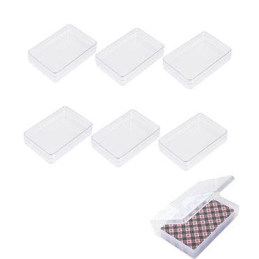 Metal Gaming Card Box Playing Card Container Storage Case Packing Poker ...