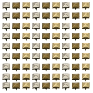50 Sets Leather Rivets 8mm Double Cap Rivets 8mm Height Metal Studs ...