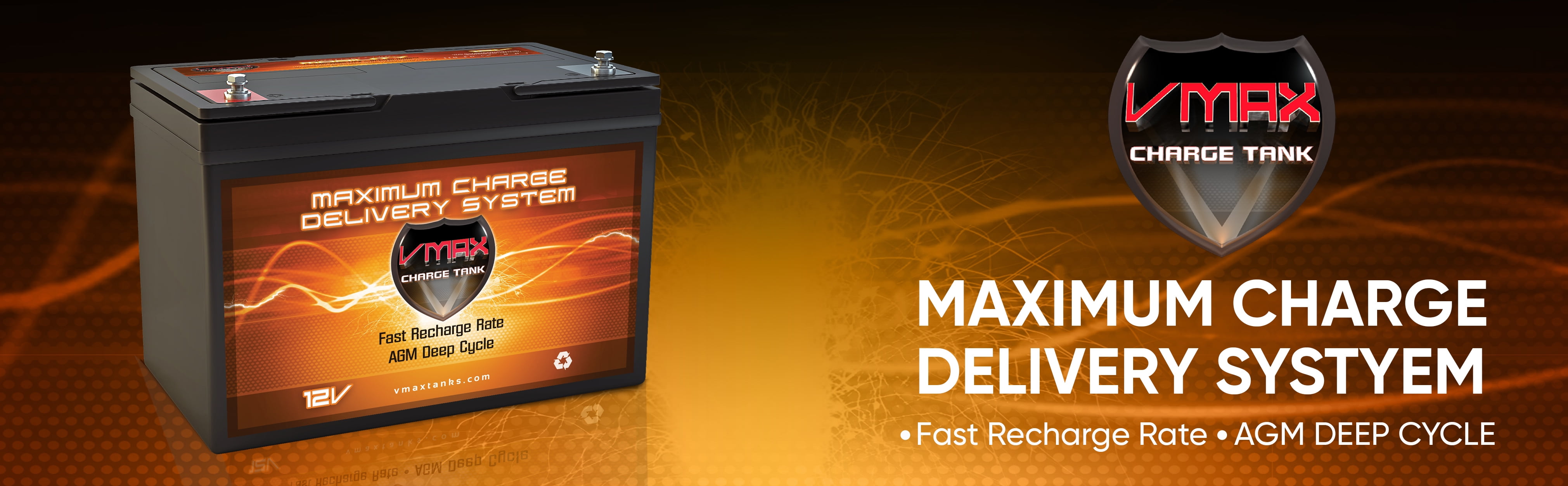 VMAX MR127-100 Deep Cycle Battery Replaces NAPA 8270 | Ubuy Nepal