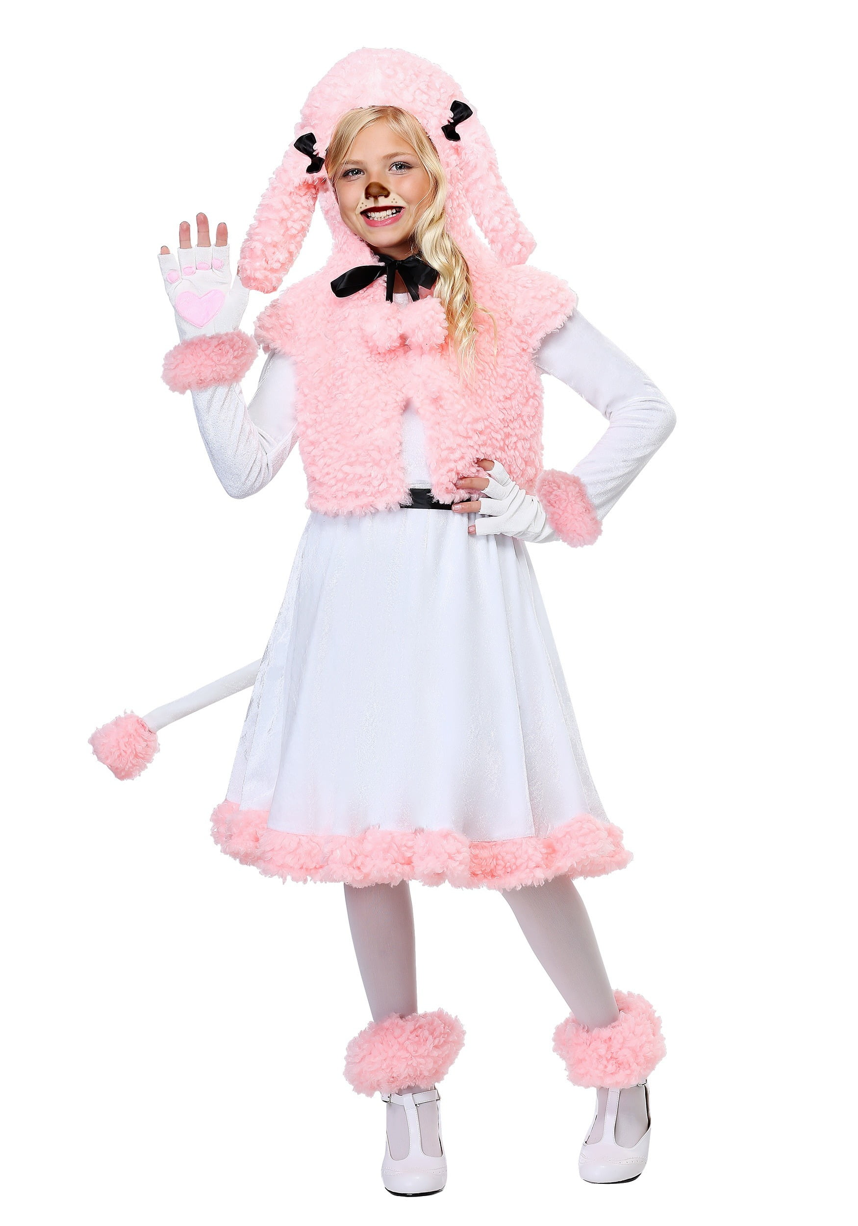Child Pink Poodle Costume - Walmart.com