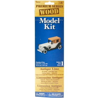 Wood Model Kit: Log Cabin - Walmart.com