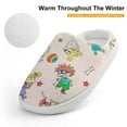 Cartoon Rugrats Winter Plush Slippers for Boys Girls Soft Warm Cotton ...