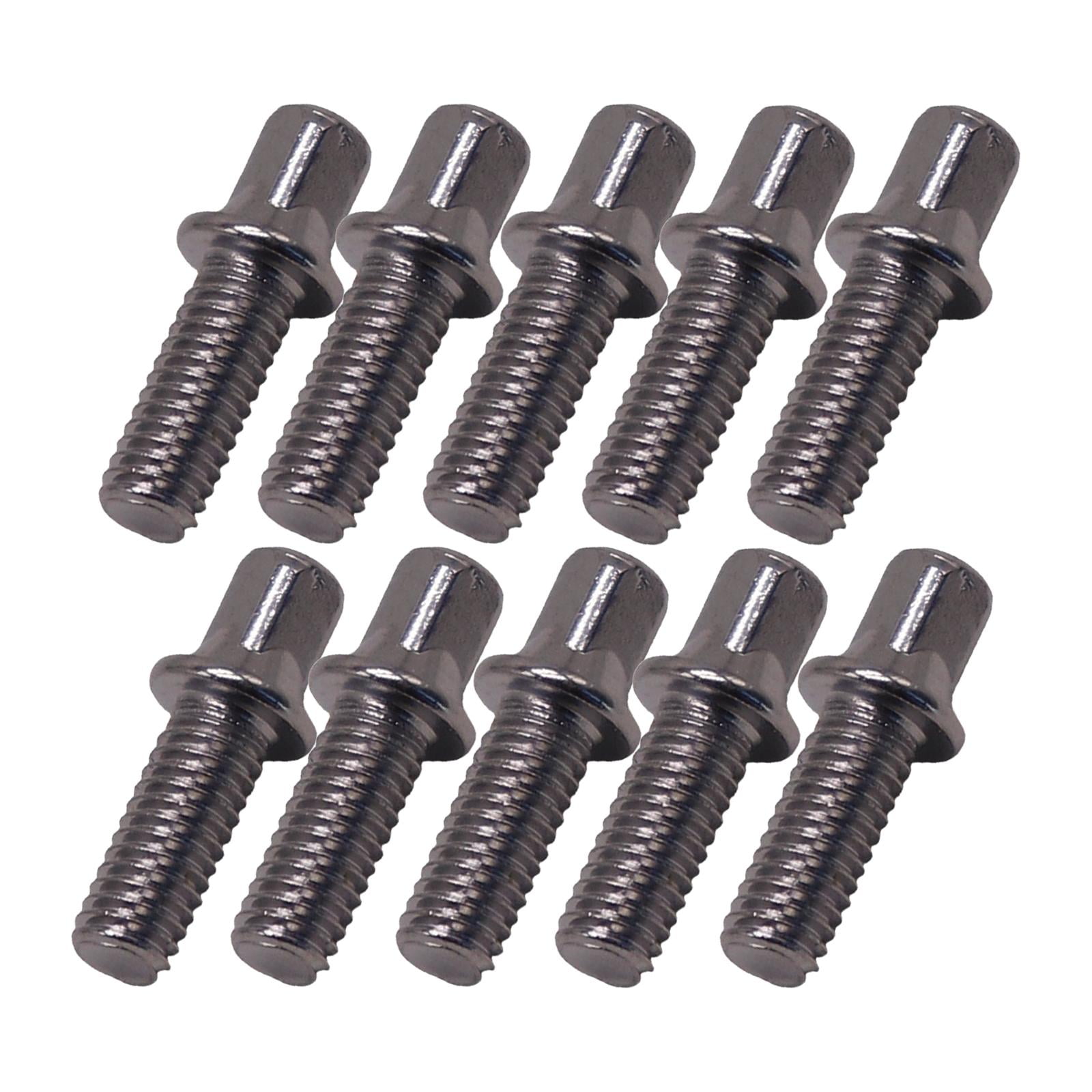 10 Pieces Drum Tension Rods Durable Strong Tight Screw Short Screws ...