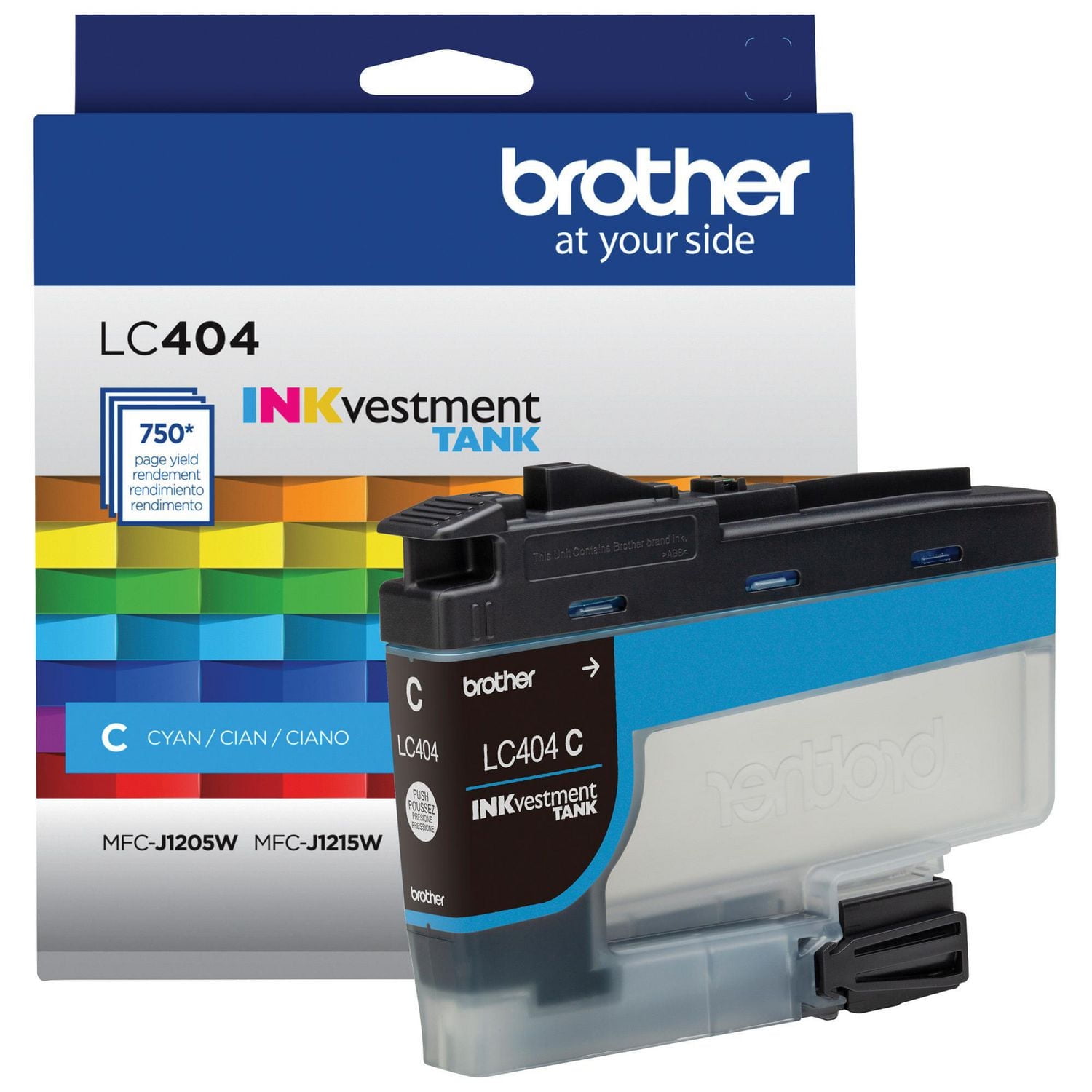 Click here for Brother Genuine Lc404cs Standard-Yield Cyan Ink Ca... prices