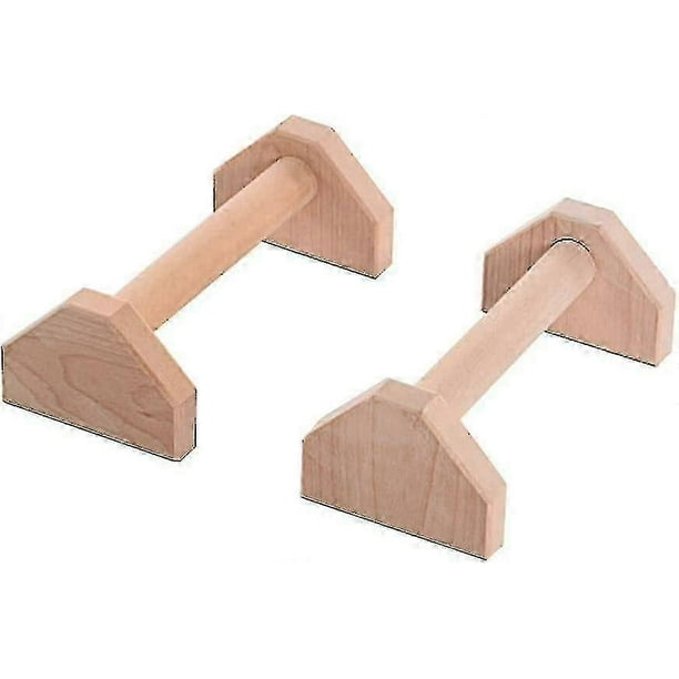Push Up Bars Handstand Wooden Push Ups Push Up Stand Bar Fitness ...