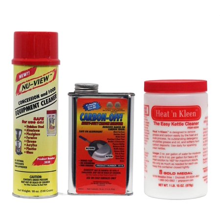 gold Medal Prod 2095 Popcorn Kettle cleaner and Discovery Products ...