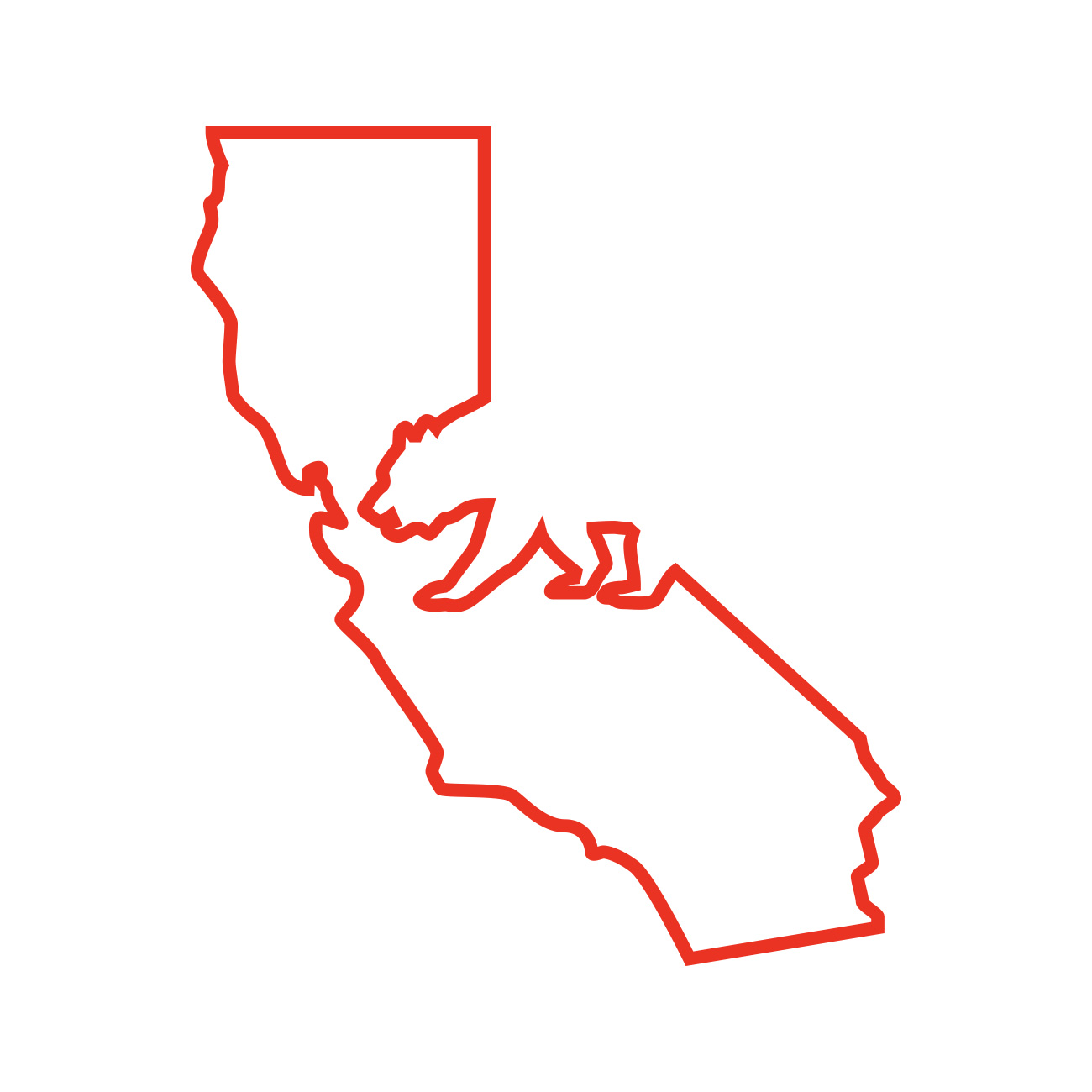 California Cali Bear Sticker Decal Die Cut - Self Adhesive Vinyl - Weatherproof - Made in USA ...