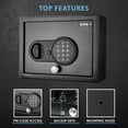 Digital Keypad Home & Office Steel Security Safe Lock Box with ...