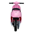 Barbie 24V Retro Scooter, Powered Ride-on with Easy Twist Throttle, for ...
