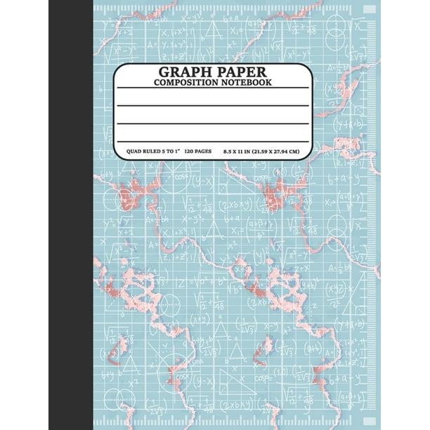 Graph Paper Composition Notebook Math And Science Lover Marble Graph