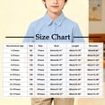 BXJX Boys Cotton Dress Shirts, Short Sleeve Casual Collared Summer Kids ...