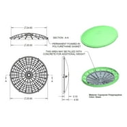 "Heavy Duty Boss Buck Lid-55 Gallon Slip on 3"" For Large Outdoor ...