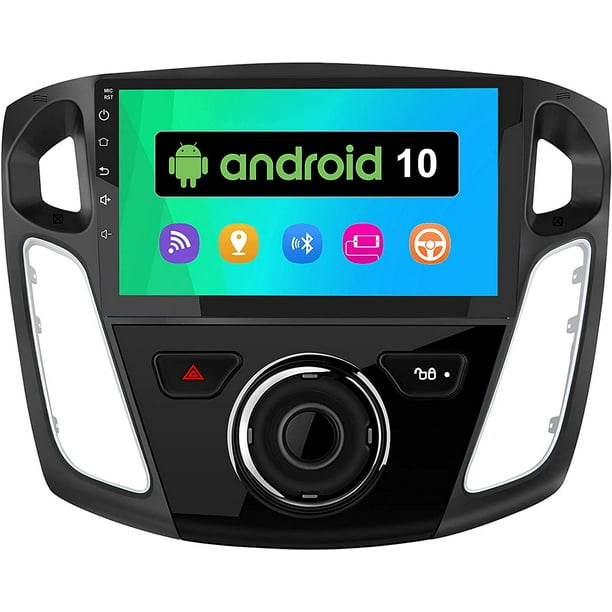 Android 10 Car Stereo Radio for Ford Focus 2012 2013 2014 2015 2016 ...
