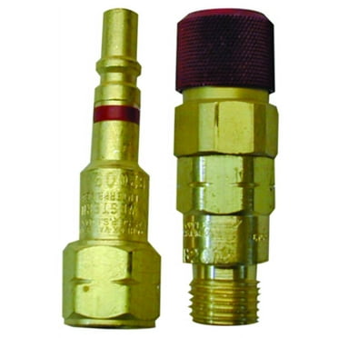 Western Enterprises Quick Connects Regulator to Hose Set, Brass, Oxygen ...