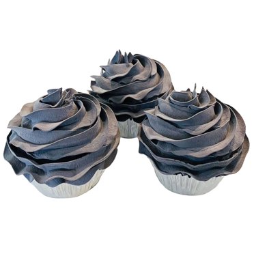 DEZICAKES Large Pink Rosette Fake Cake Display 9" Faux Cake- Decoration ...