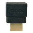 onn. HDMI 90-Degree Adapter, Great for Behind TV Locations, Black ...