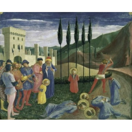 The Martyrdom of Saints Cosmas and Damian , Fra Angelico (ca. 1400-1455 ...