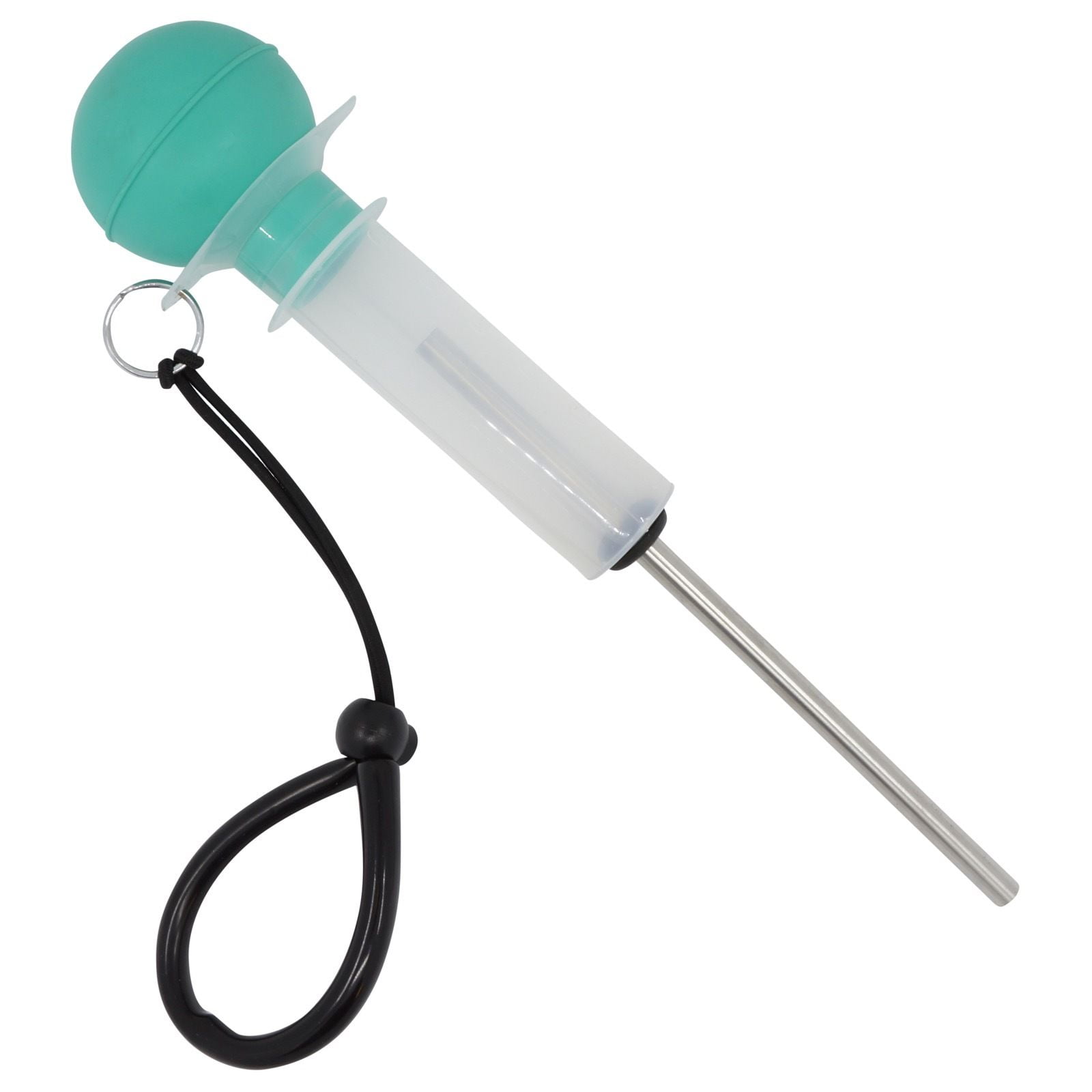 Deluxe Clear Bulb Sniffer with Lanyard wrist strap for Gold Prospecting ...