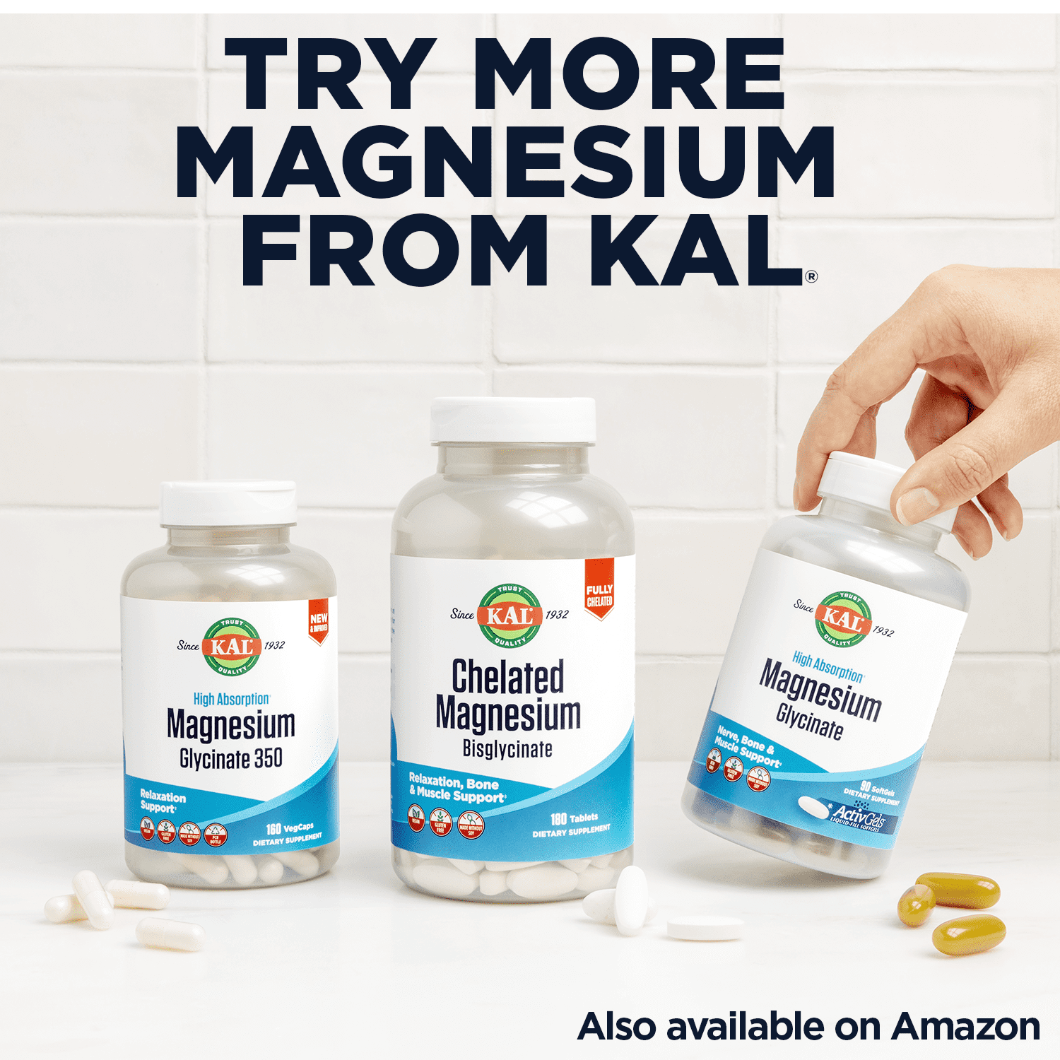 KAL Magnesium Malate - Chelated Supplement for Nepal | Ubuy