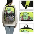 Shrek & Donkey Swamp & Checkered Backgrounds 16" Backpack - Walmart.com