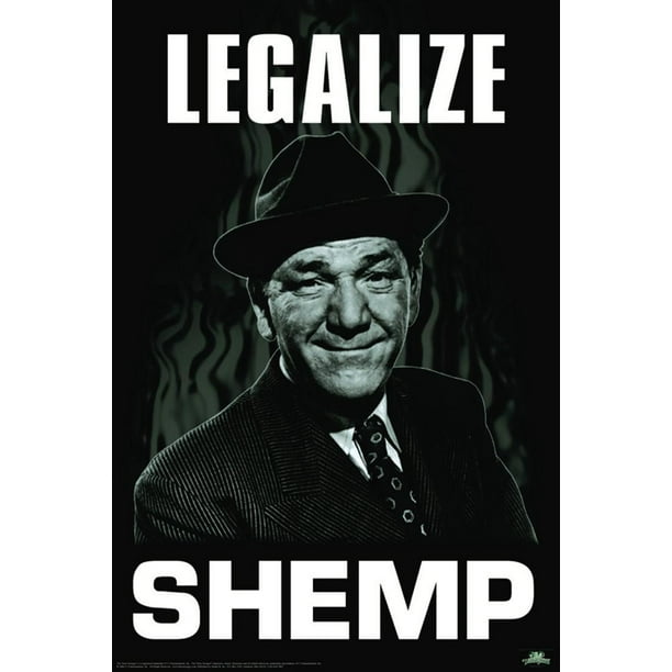 Three Stooges - Legalize Shemp Poster - 24x36 - Walmart.com