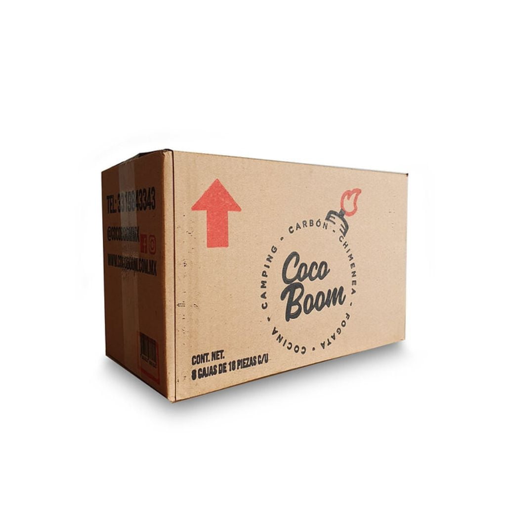 Coco Boom! Iniciador de Fuego de Fibra de Coco 100% Natural - 128 ...