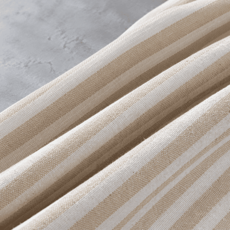 60x60 Square Beige Striped Tablecloths Outdoor Picnic Table Cover ...