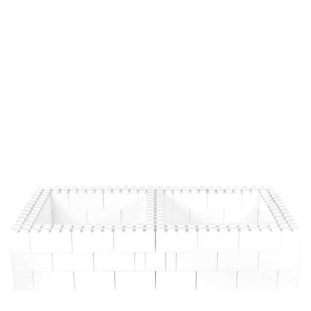 EverBlock Twin Bed Frame Kit | 3’ 6" x 7’ x 1’ 7” | Modular Beds ...