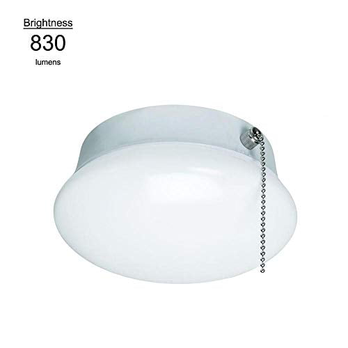 Flush Mount Ceiling Light Fixture With Pull Chain | Shelly Lighting