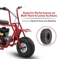 AlveyTech 145/70-6 Tire with Knobby Tread for Baja Doodle Bug & Motovox ...