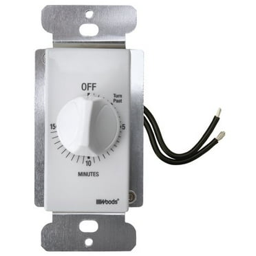 Woods 59720 Light Almond In-Wall Digital 5-10-15-30-Minute Countdown ...