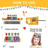 WhatSign First Day of School Crown Craft Kits 24Pcs Back to School ...