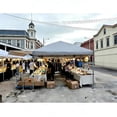 10X20FT Pop Up Canopy Tent, 3x6m One Push Setup Sun Shelter with Slant ...