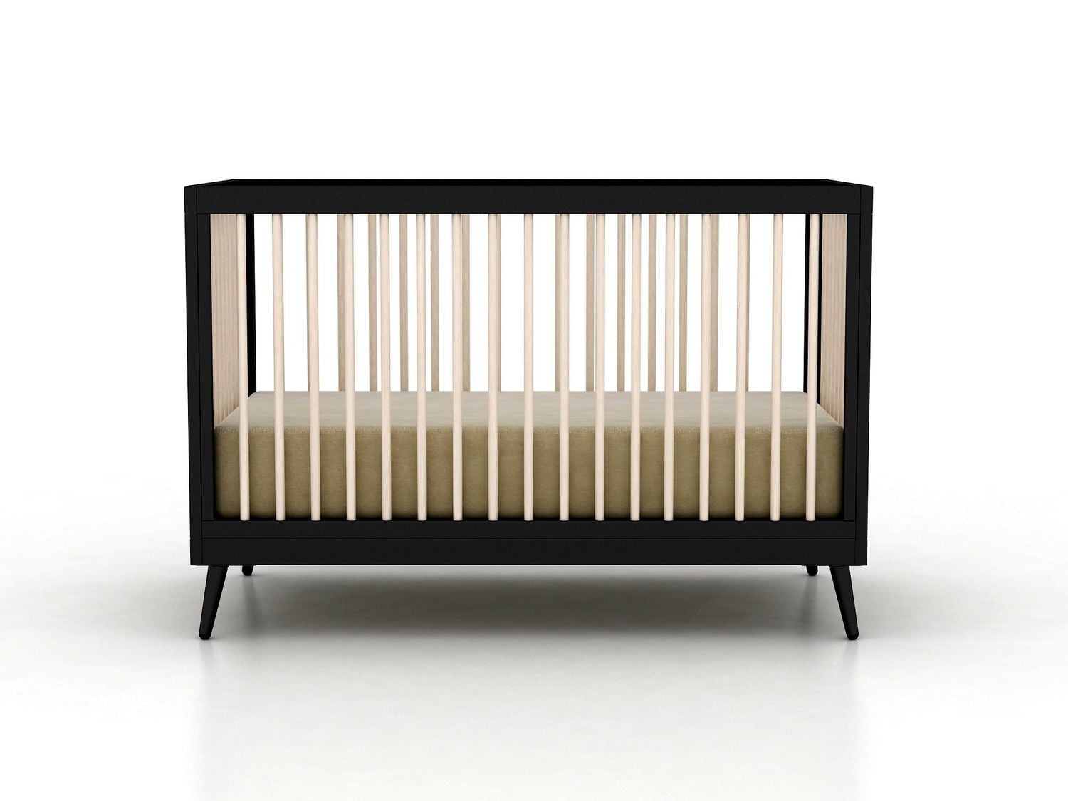 Concord Baby Axel 3 in 1 Crib - Black & Natural - Walmart.ca