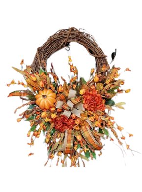 Fall Wreaths in Fall Floral Decor - Walmart.com