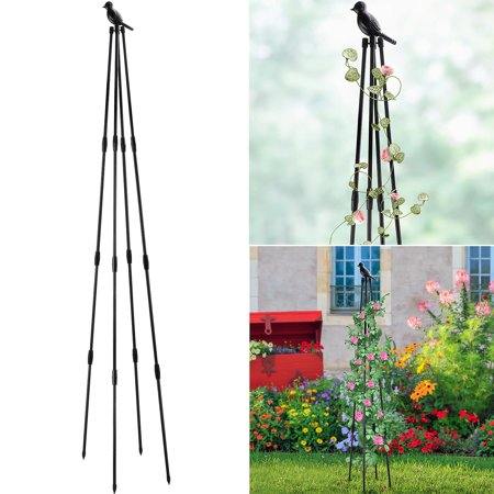 Tower Stand For Flower Vine Frame Trellis Vines Plant Support | Walmart ...