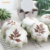 CHEFMADE Octagon Star Pandoro Shape Cake Pan, 5-Inch 4Pcs Non-Stick ...