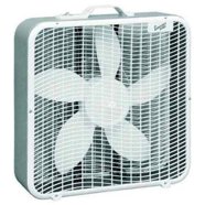Genesis 20"3 Speed Box Fan with Max Cooling Technology, G20BOX-BLK ...