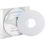 Business Source Laser Inkjet Printable CD DVD Labels, White, 300 Pack ...