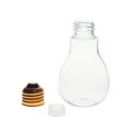 Creative Hobbies 24 Pack 4 Inch Clear Fillable Plastic Light Bulbs for ...